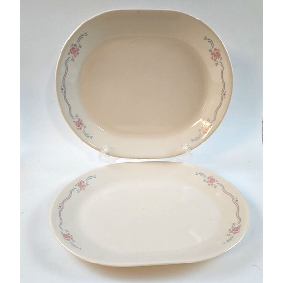 Corelle | Dining | Corning Corelle Beige English Breakfast 2 X 1 Oval ...